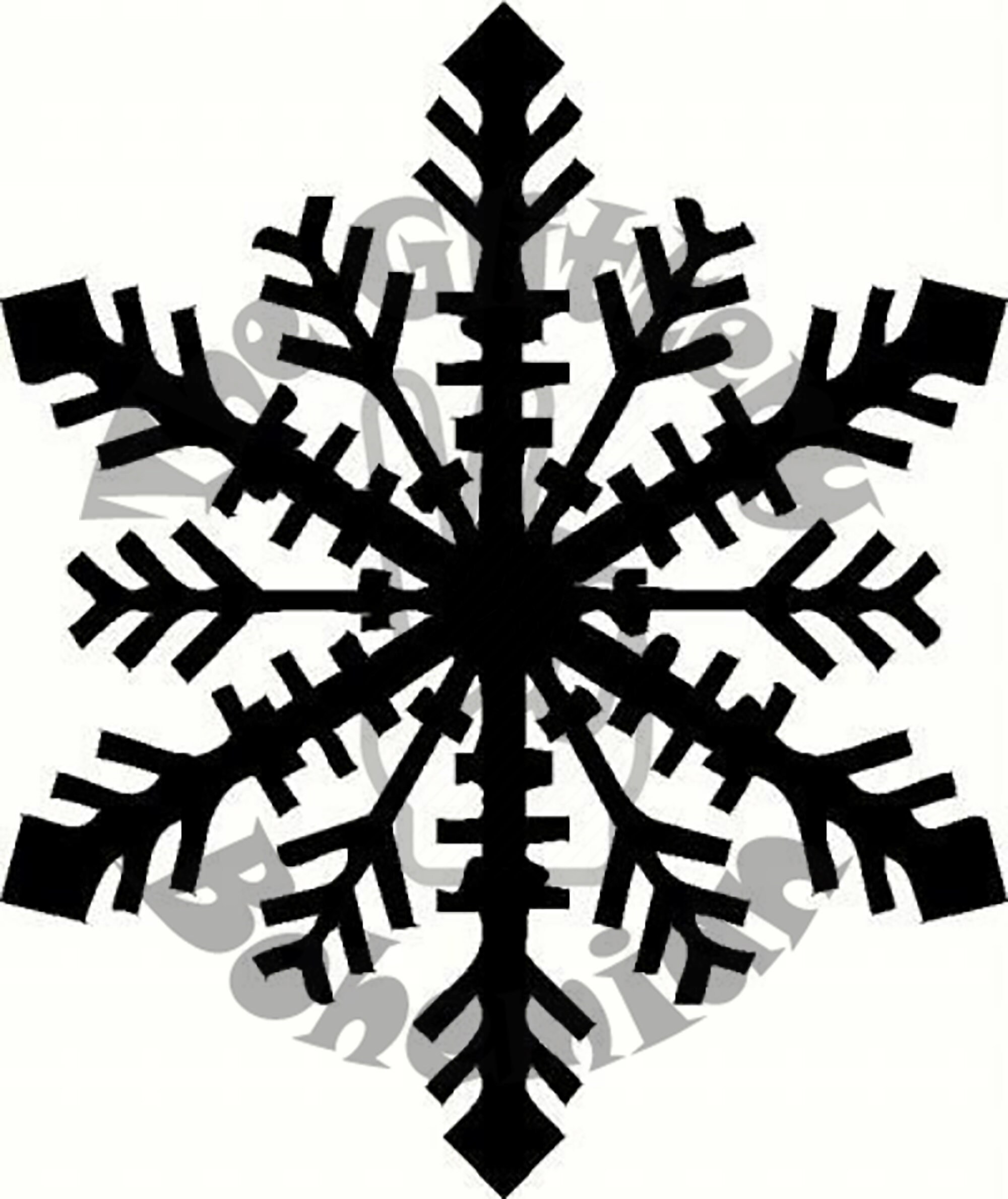 Snowflake SVG Cut Files: Detailed and Offset Designs (digital Download ...