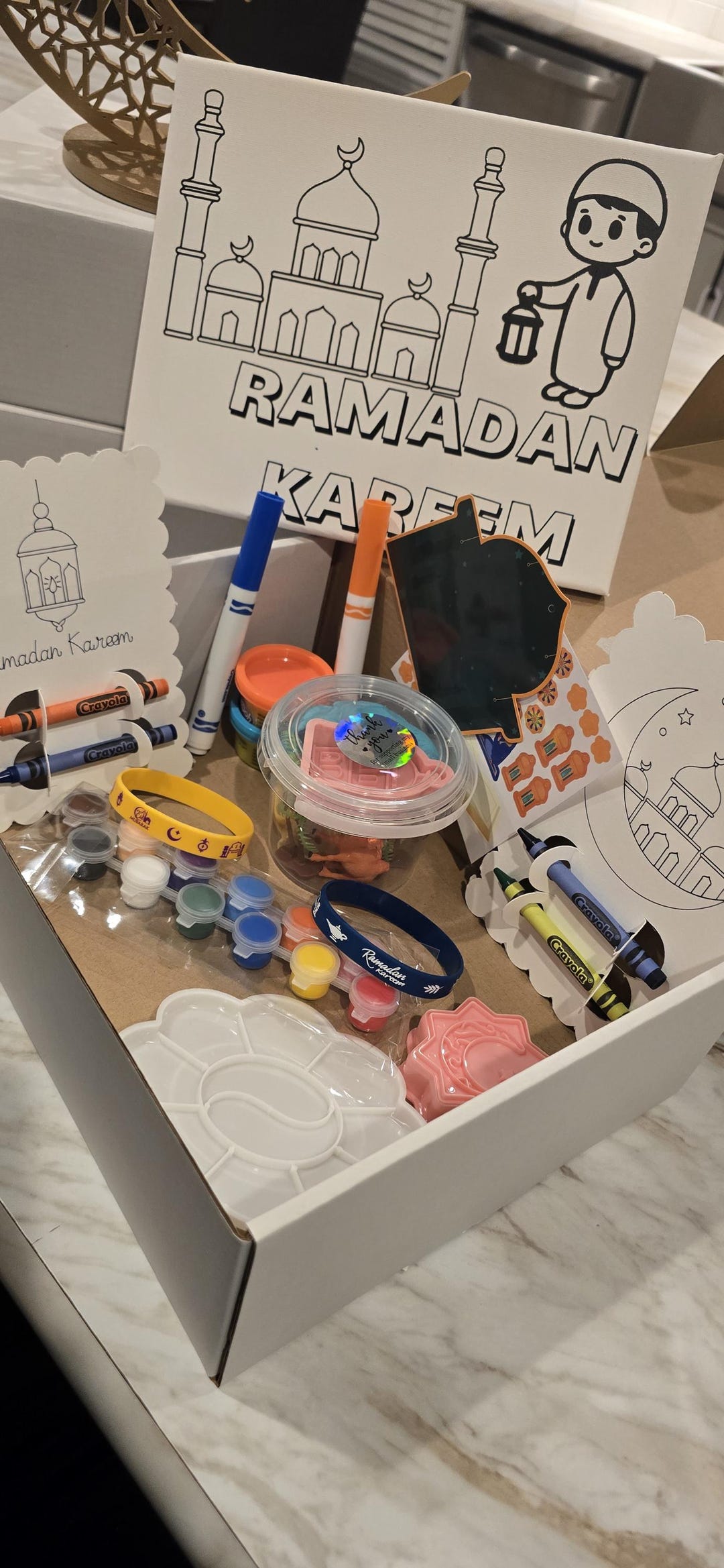 Kids Eid/ramadan Craft Kit/box - Etsy