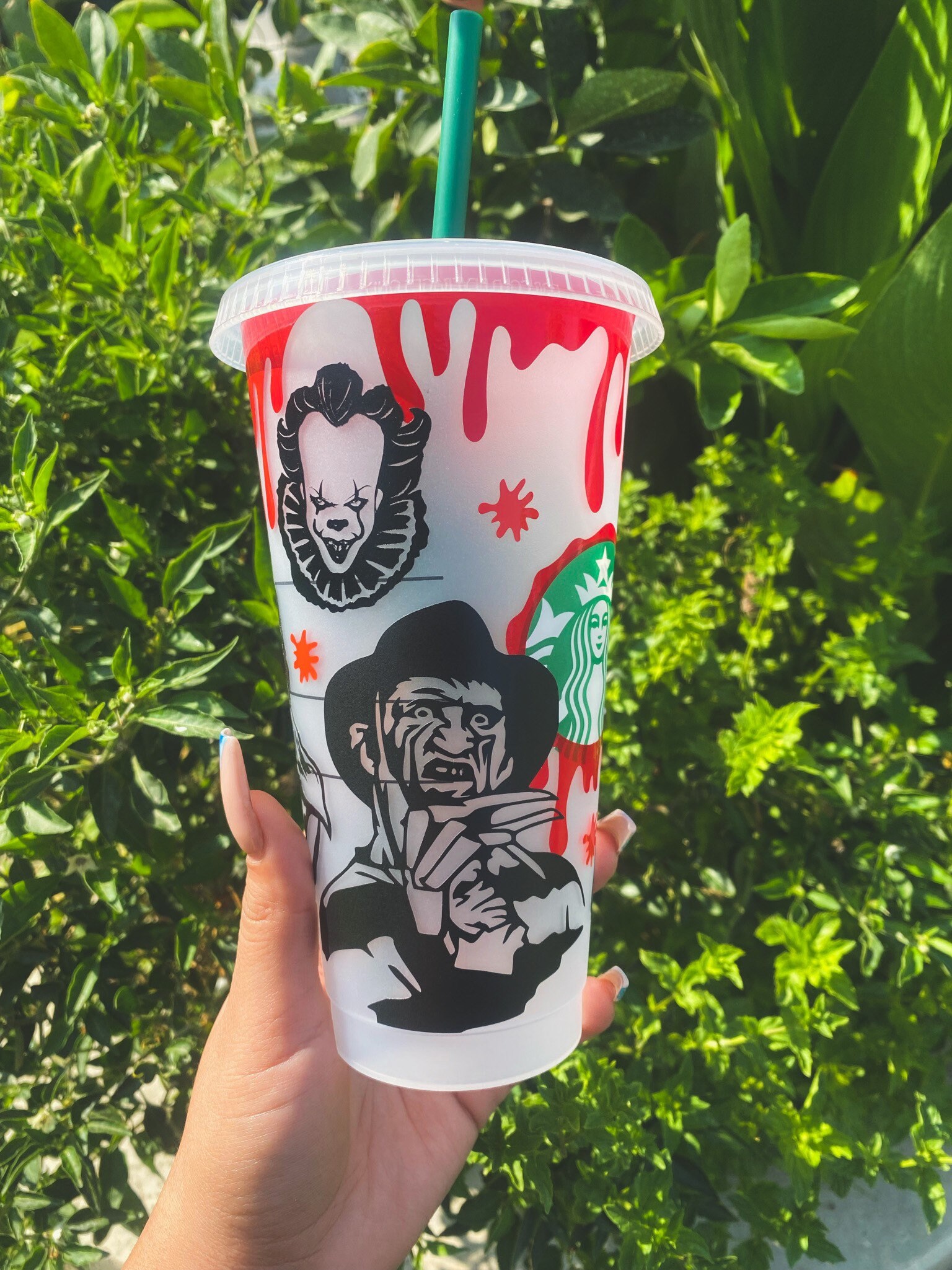 It Starbucks Cup Penniwise Cup Starbucks Cup Horror Movie it halloween ...