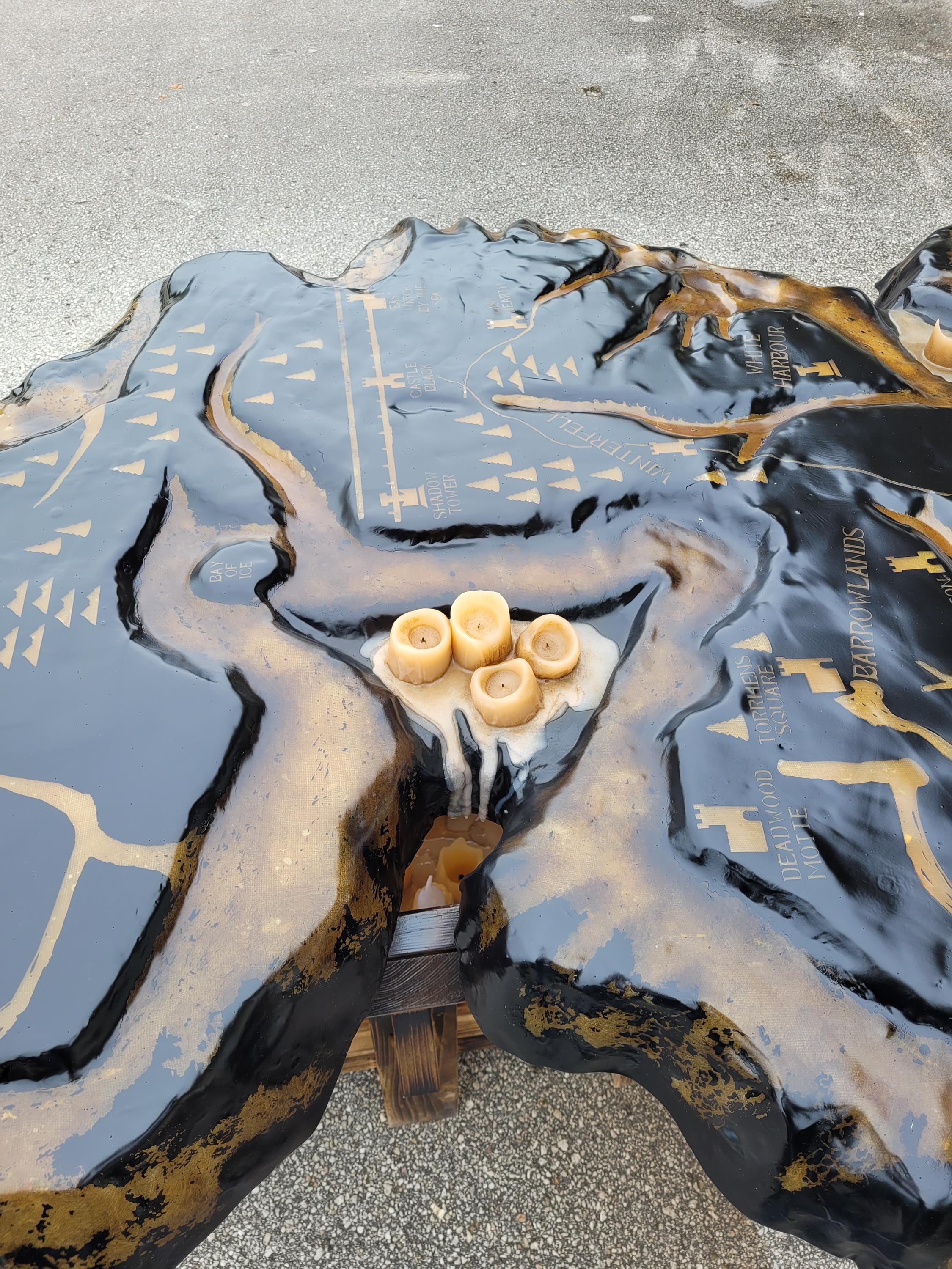 Game of Thrones Dragonstone War Table Replica – Glowing With Fire ...