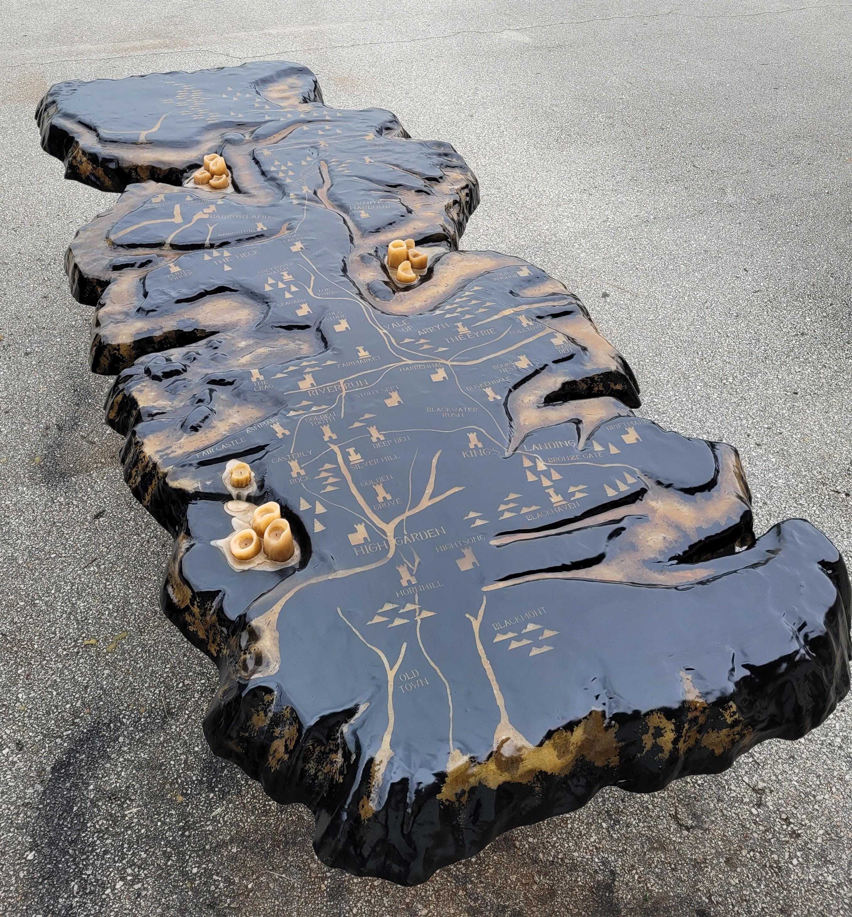 Game of Thrones Dragonstone War Table Replica – Glowing With Fire ...