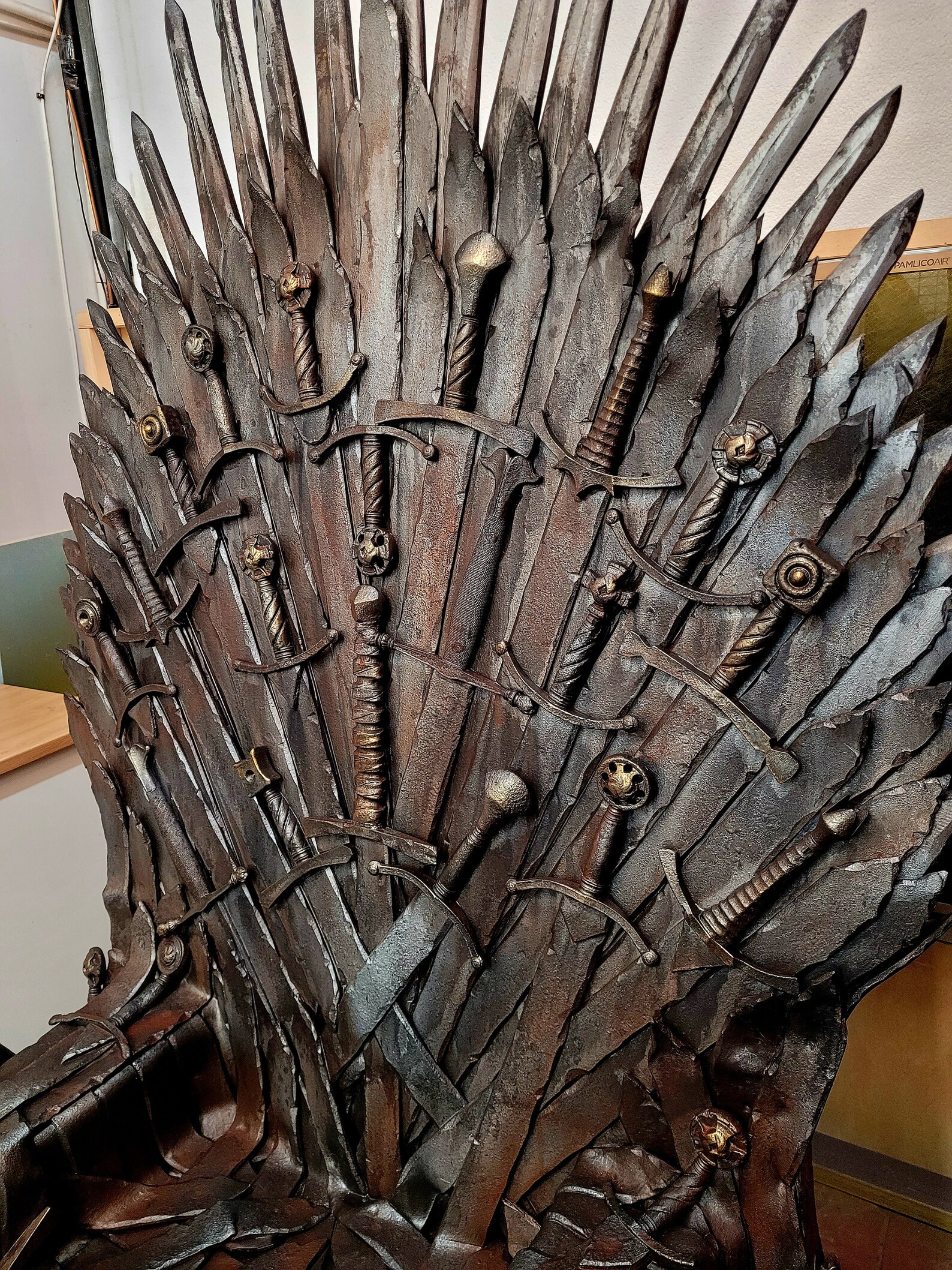 Game of Thrones Iron Throne Full Size Prop Replica - Etsy