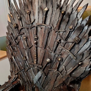 Game of Thrones Iron Throne Full Size Prop Replica - Etsy