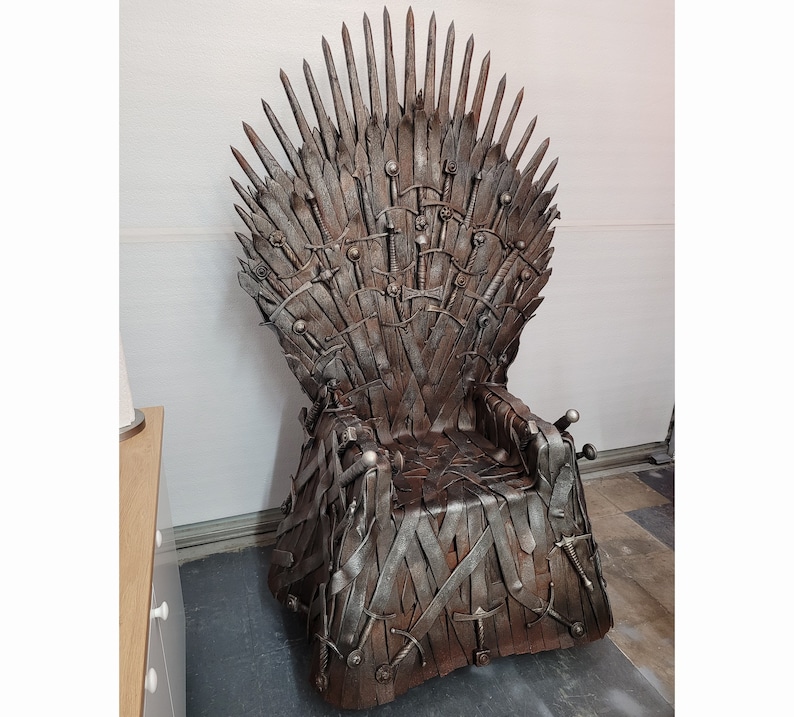 Game of Thrones Iron Throne Full Size Prop Replica - Etsy