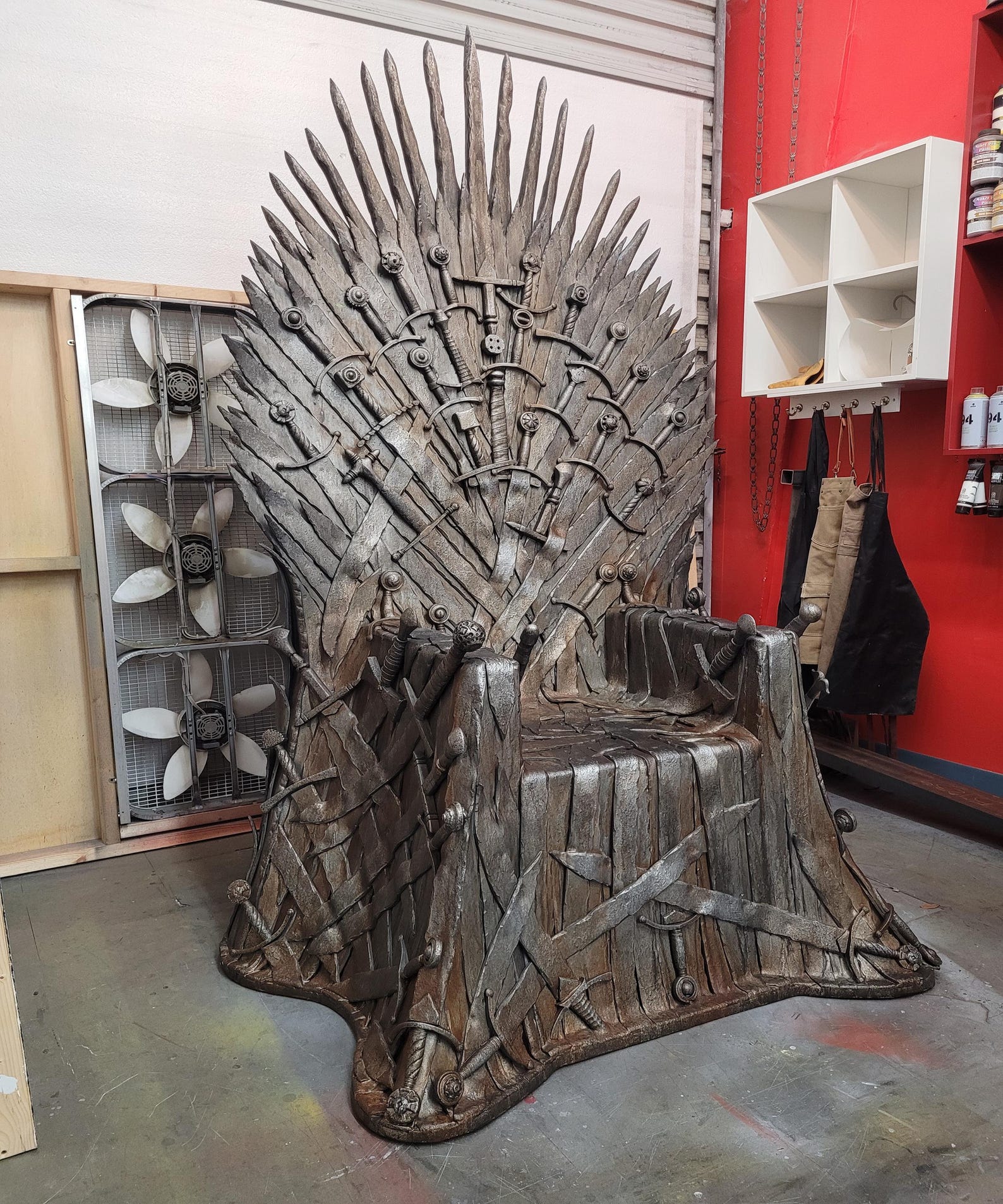 Game of Thrones Iron Throne 'masterpiece Edition' Full-size Prop ...