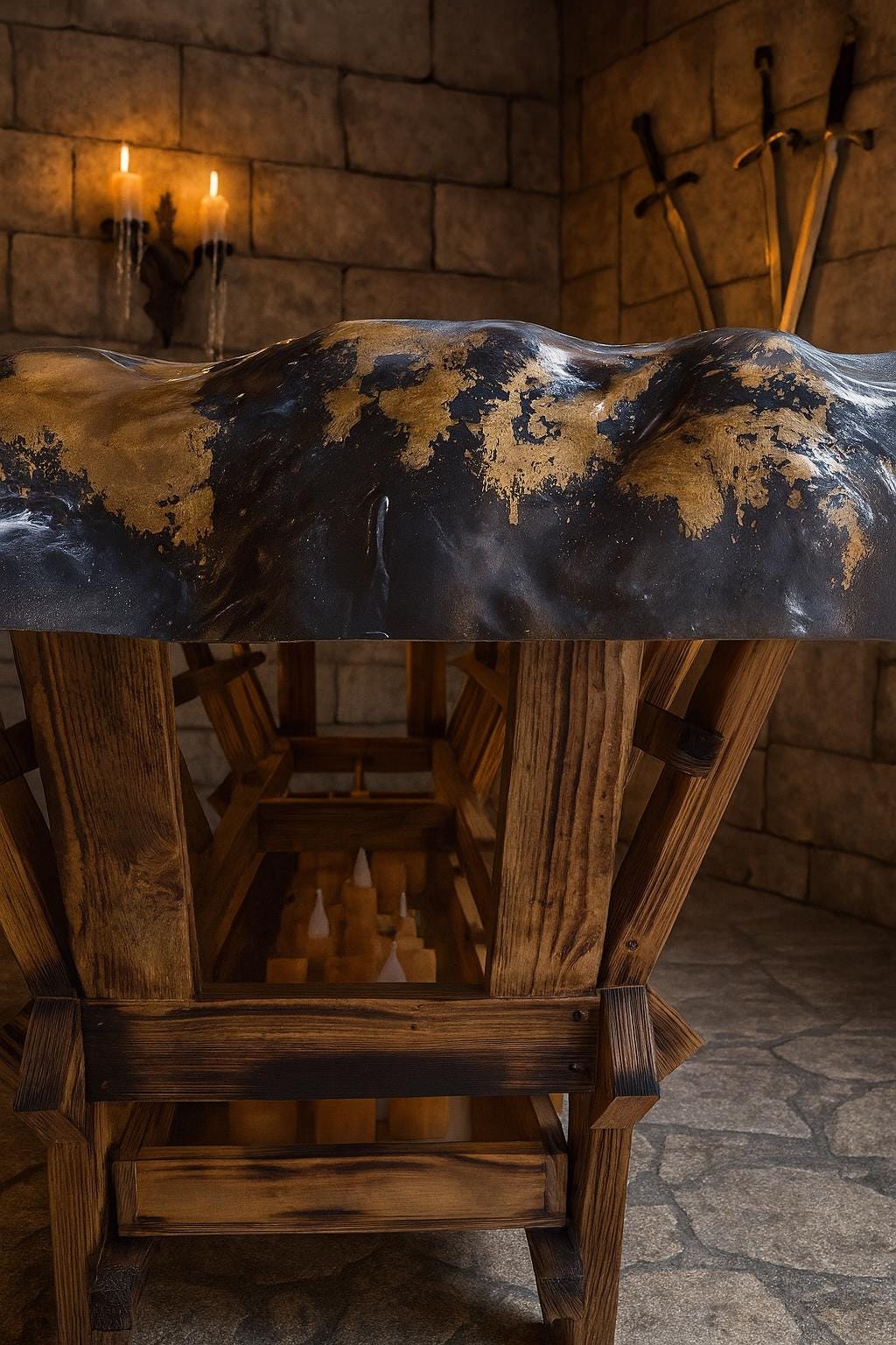 Game of Thrones Dragonstone War Table Replica – Glowing With Fire ...