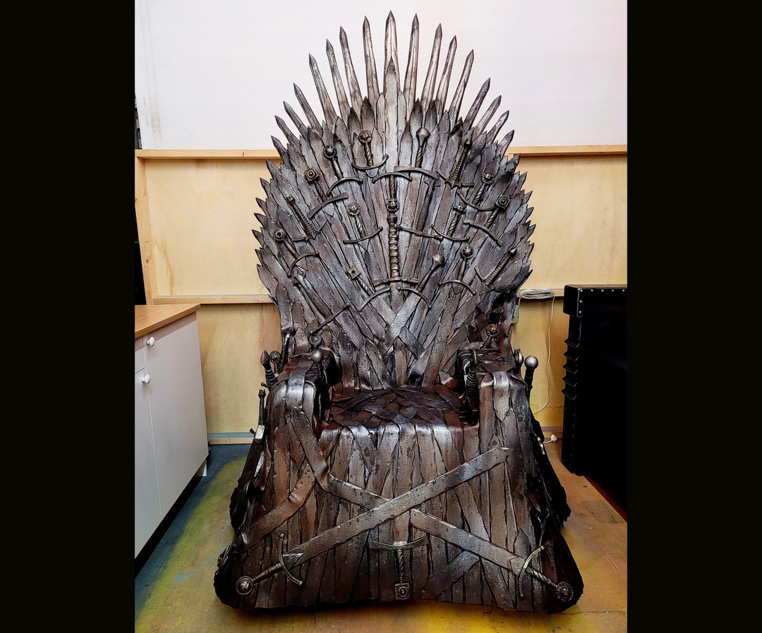 Game of Thrones Iron Throne Full Size Prop Replica - Etsy