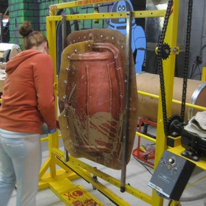 Stelter Creative Professional Custom Built Rotocasting Machine ***all ...