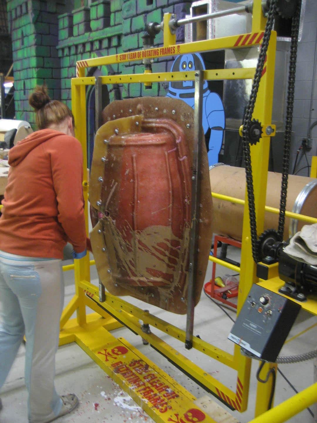 Stelter Creative Professional Custom Built Rotocasting Machine ***all ...