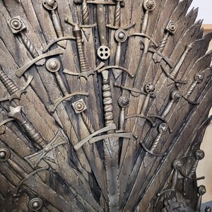 Game of Thrones Iron Throne Full-size Prop Replica – Handcrafted ...