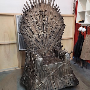 Game of Thrones Iron Throne Full-size Prop Replica – Handcrafted ...