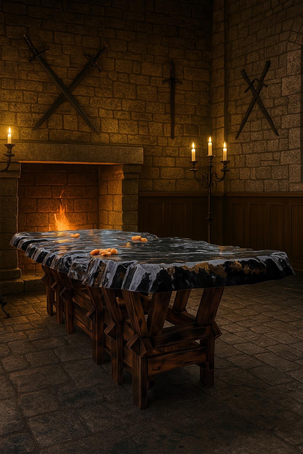 Game of Thrones Dragonstone War Table Replica – Glowing With Fire ...