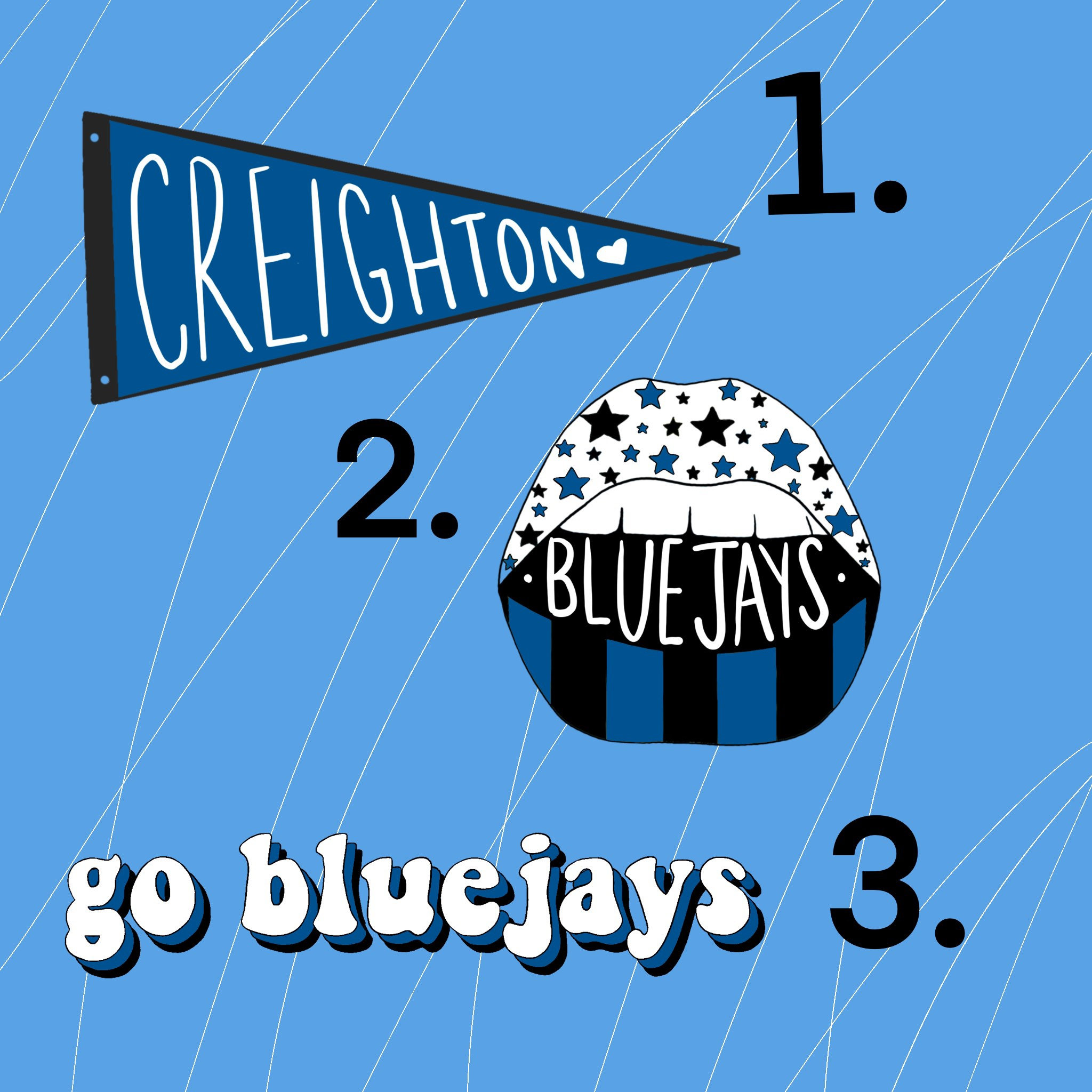 Creighton University Weatherproof Stickers - Etsy