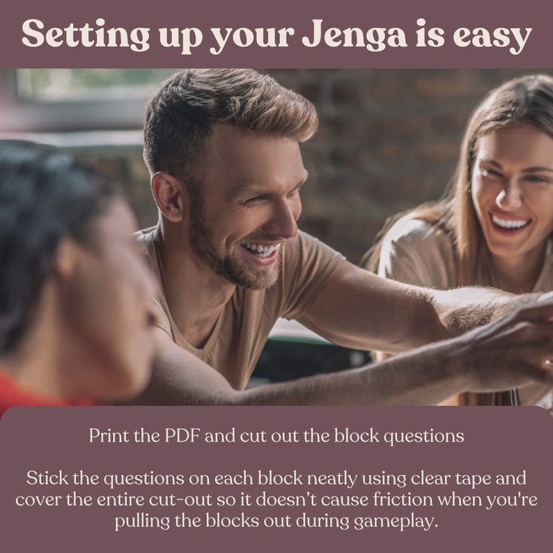 Printable Icebreaker Game: Tumbling Tower Edition (PDF) - Etsy