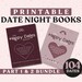 Printable Date Night Ideas Book BUNDLE. A Date Night Box & - Etsy