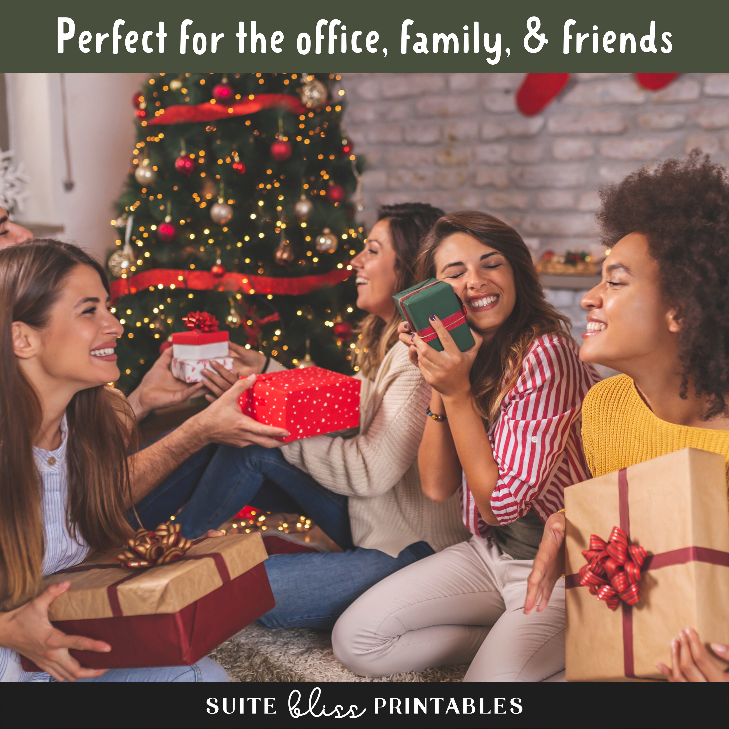 Printable Pass the Present Game Christmas Gift Exchange Game. A Fun ...