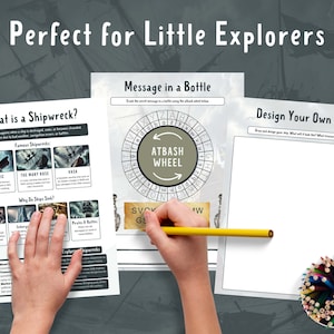 Shipwreck Activity Pack I Printable Shipwreck Activity I Ship Coloring ...