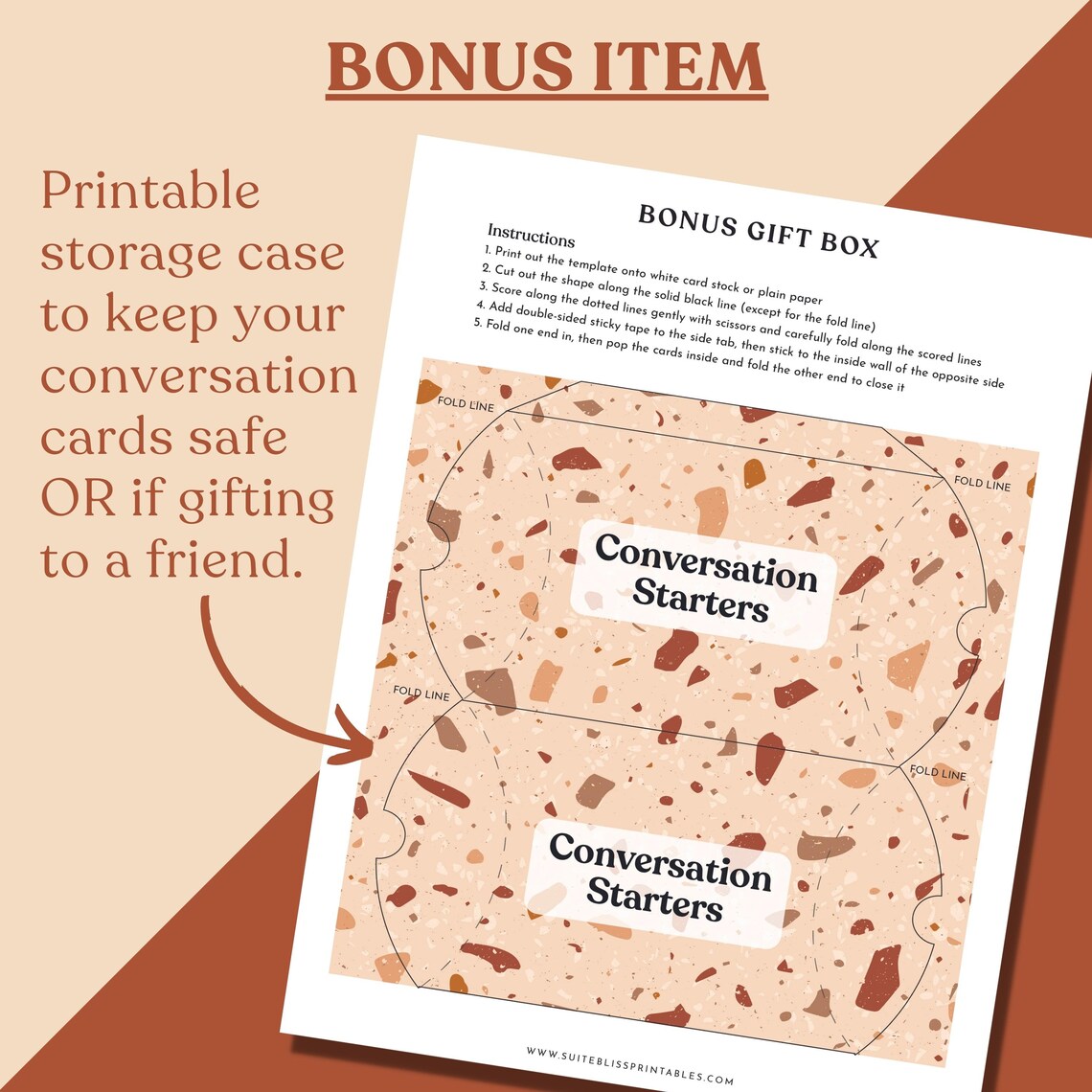 Printable Conversation Starters Table Topics for Dinner | Etsy