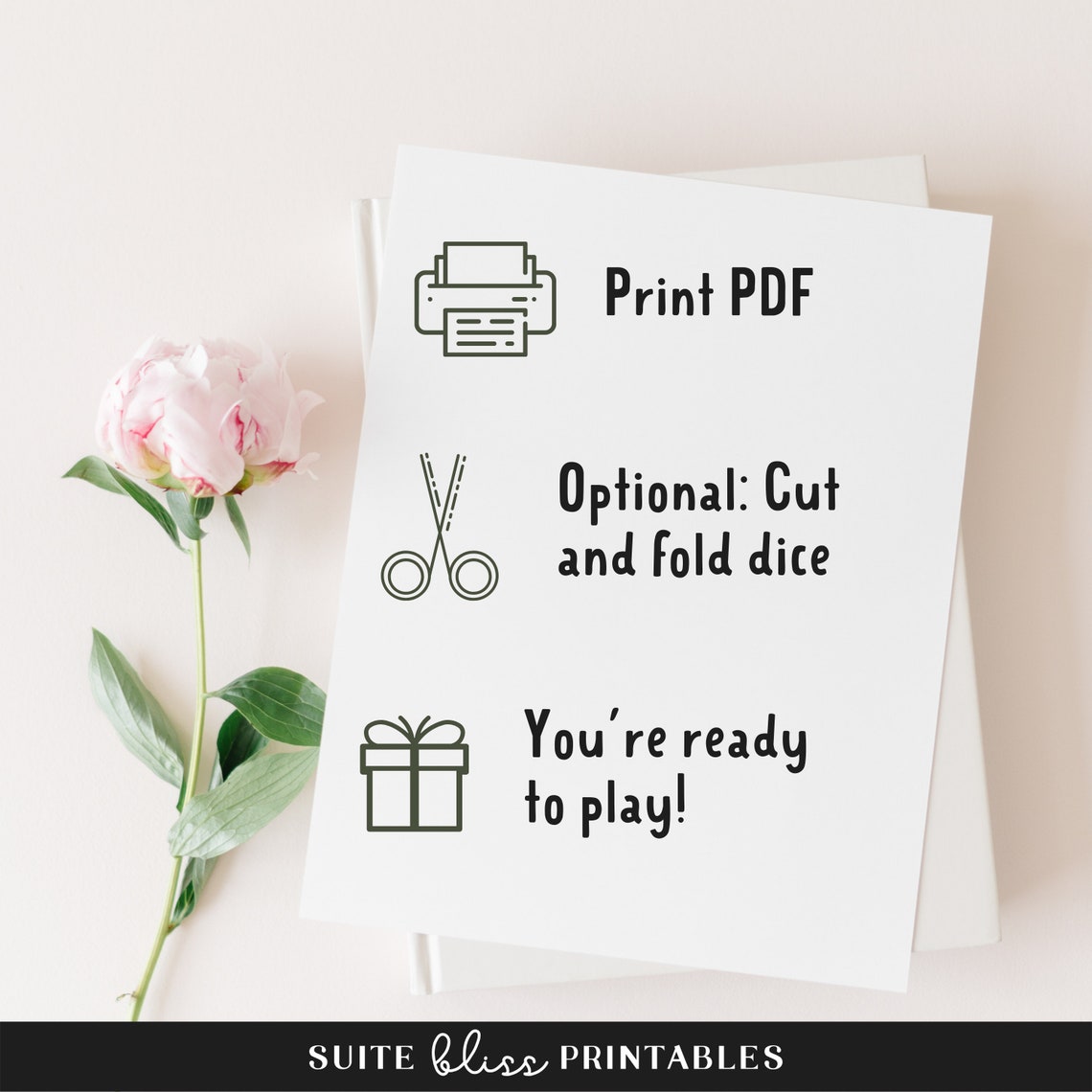 Printable Pass the Present Game Christmas Gift Exchange Game. A Fun ...
