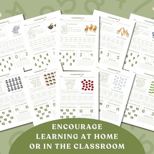 Tracing Numbers 1-100 for Kindergarten | Printable Numbers 1 – 100 ...