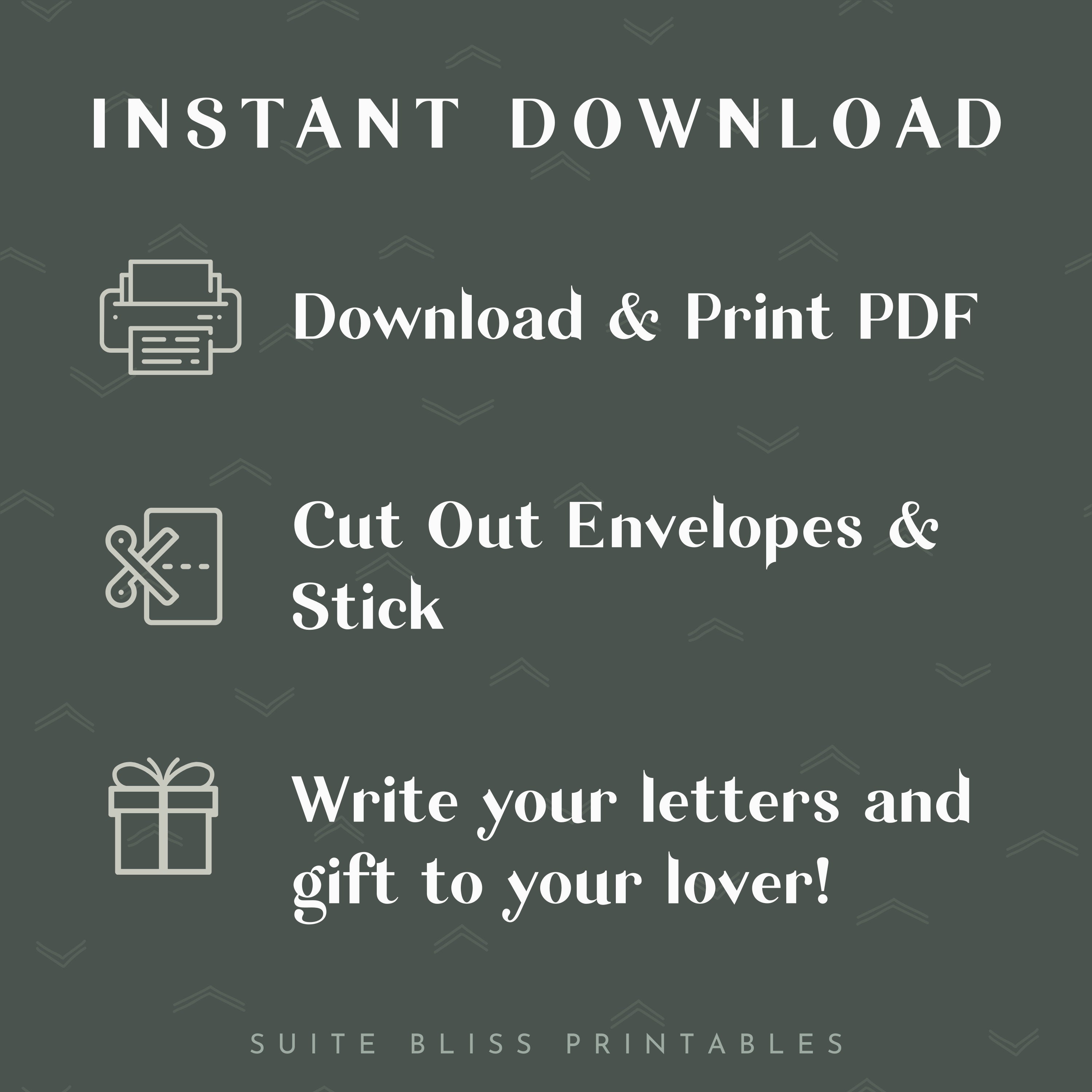 48 Printable Open When Letters for Boyfriend or Girlfriend. Open When ...