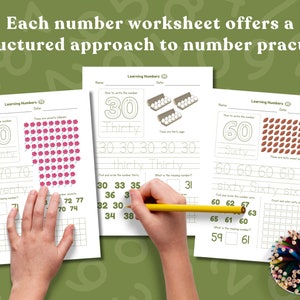 Tracing Numbers 1-100 for Kindergarten Printable Numbers 1 100 Number ...