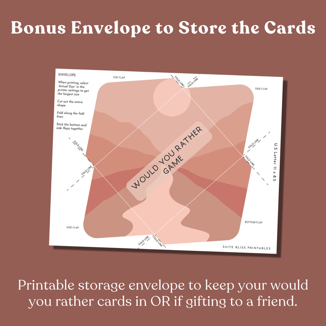 Printable Would You Rather Game: 100 Funny Questions (digital Download ...