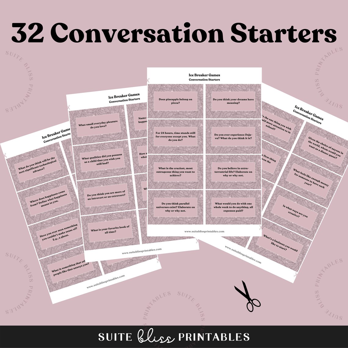 Printable Icebreaker Games. Bring the Fun With This Group Ice Breaker ...