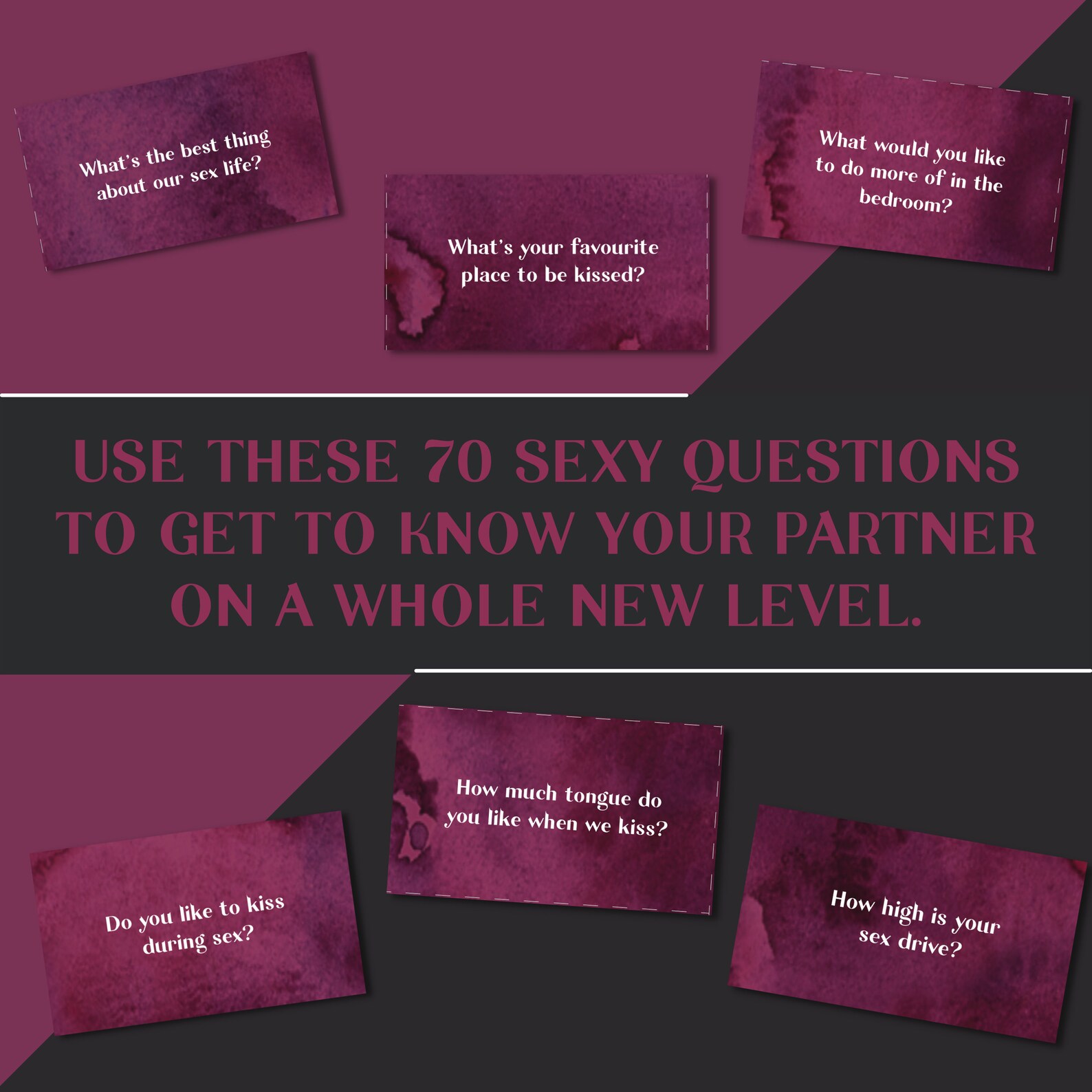 Printable Sex Game Quiz Get To Know Your Partner Sexually And Understand