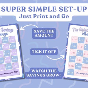 The Alphabet Savings Challenge for Kids | Saving Money | Mini Money ...