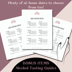 Printable Date Night Ideas Book (PART 2) - 52 Date Ideas for You & Your ...