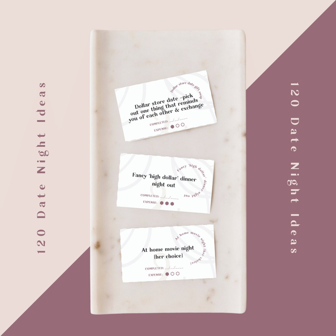 Printable Date Night Jar. A Date Night Box for Couple in a - Etsy