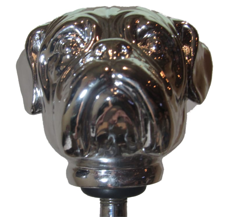 Chrome Bulldog Head Shift Knob Shifter Rat Rod Lever Mac - Etsy
