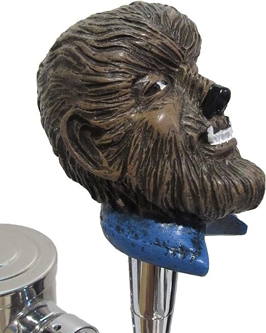 Wolf Man Beer Tap Handle Sports Bar Monster Sci-fi Werewolf - Etsy