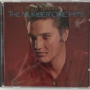 Elvis Presley the Number One Hits CD - Etsy