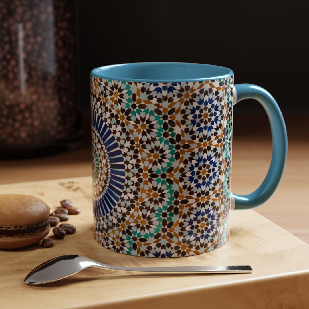 Moroccan Coffee Mug, Tea Cup, Ceramic Kitchen Decor, Gift for Tea or ...