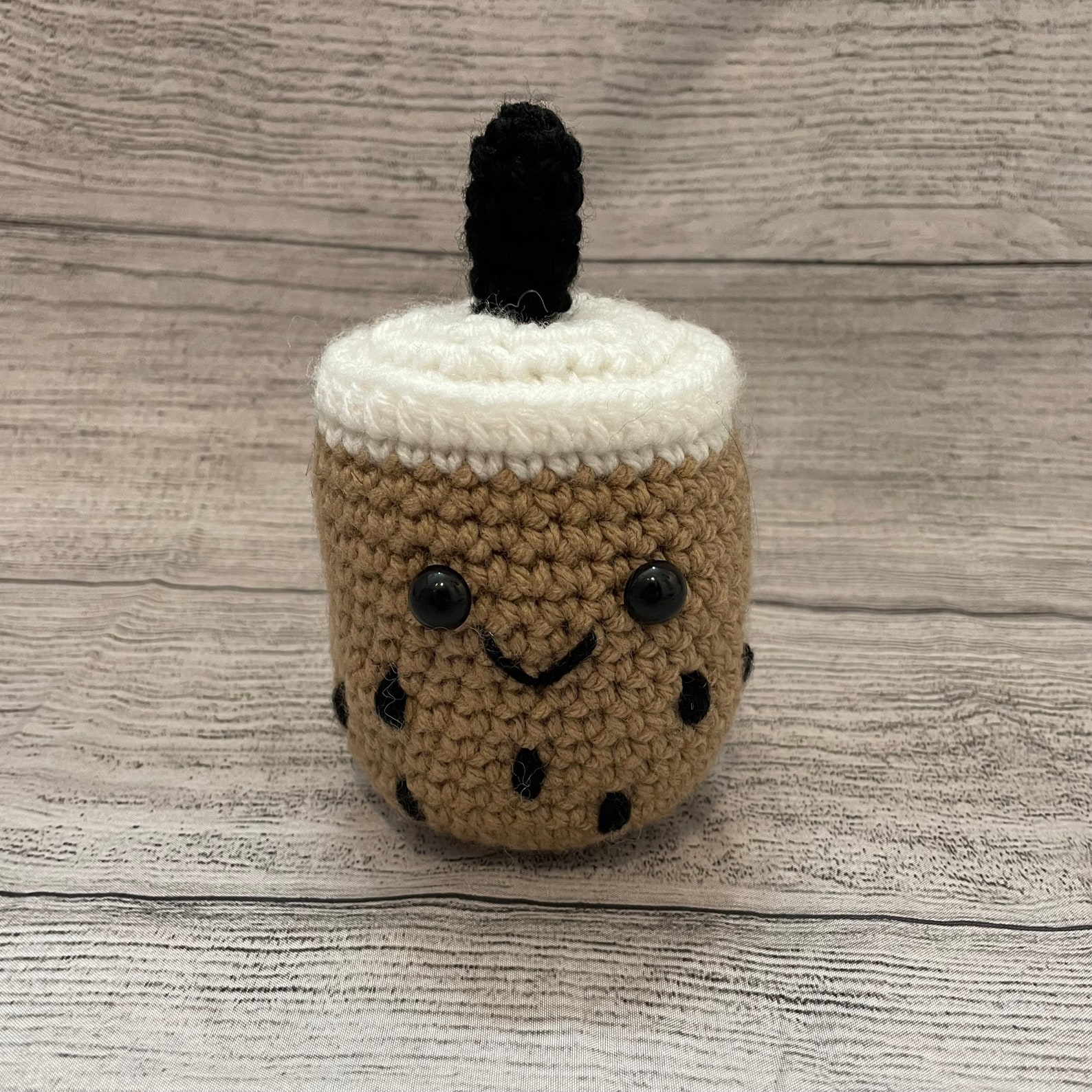 Boba Bubble Tea Crochet Pattern Crochet Plush Bubble Tea - Etsy Canada