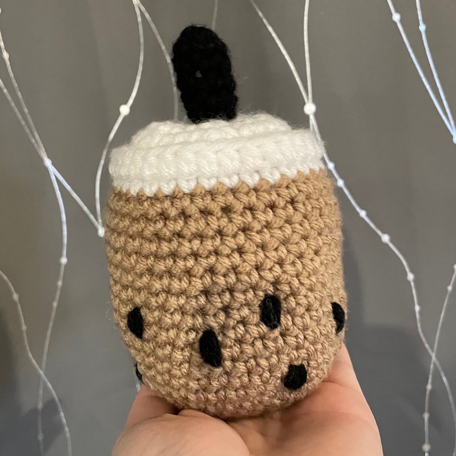Boba Bubble Tea Crochet Pattern Crochet Plush Bubble Tea - Etsy Canada