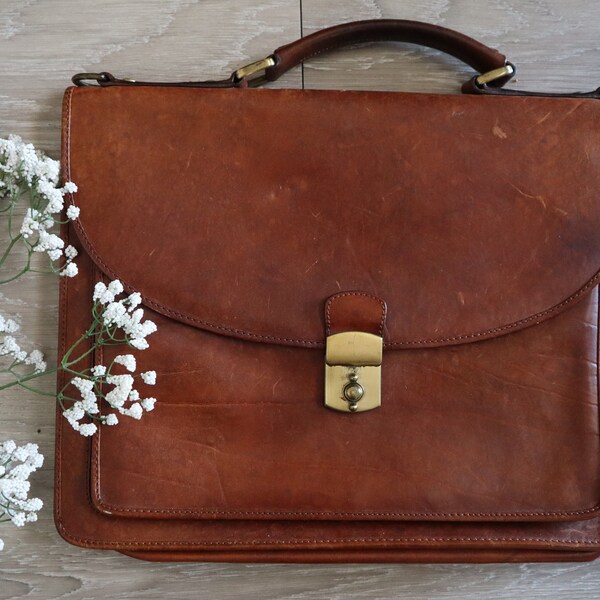 Satchel Briefcase - Etsy