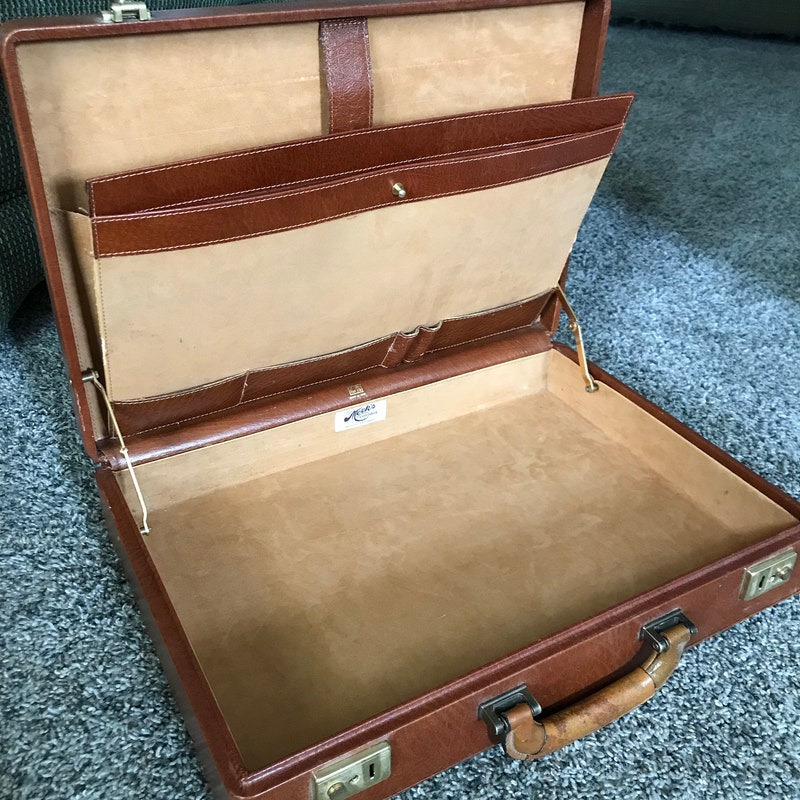 Vintage Briefcase - Etsy