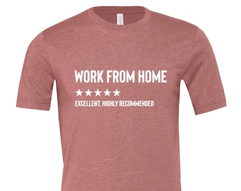 Work From Home Shirt | Etsy