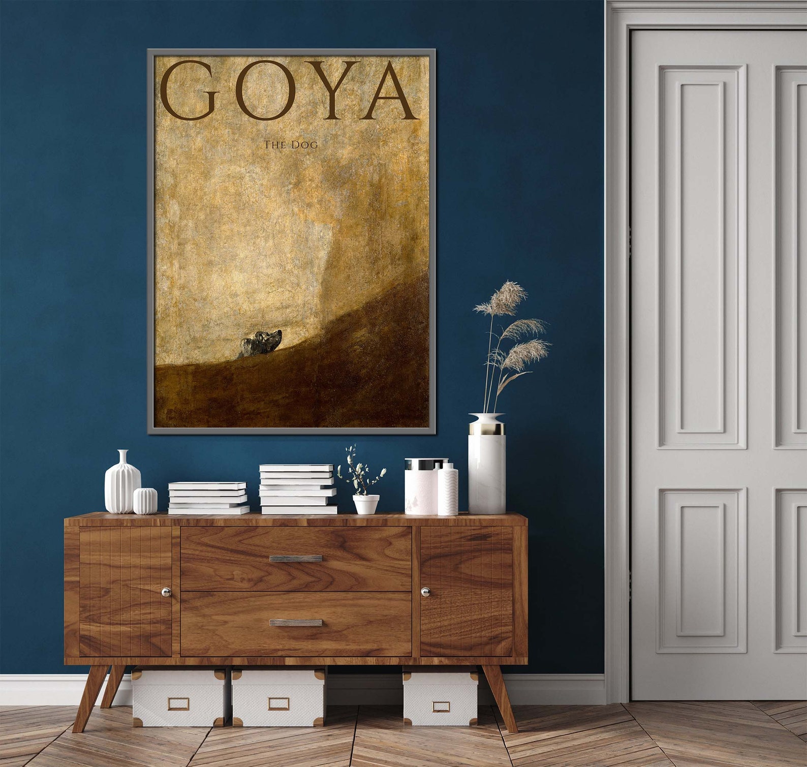 Francisco De Goya, the Dog, Printable Poster, Downloadable Art Print ...