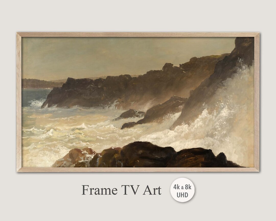 Samsung Frame TV Art 4k & 8k UHD-2 Digital Wall Art Frederic - Etsy