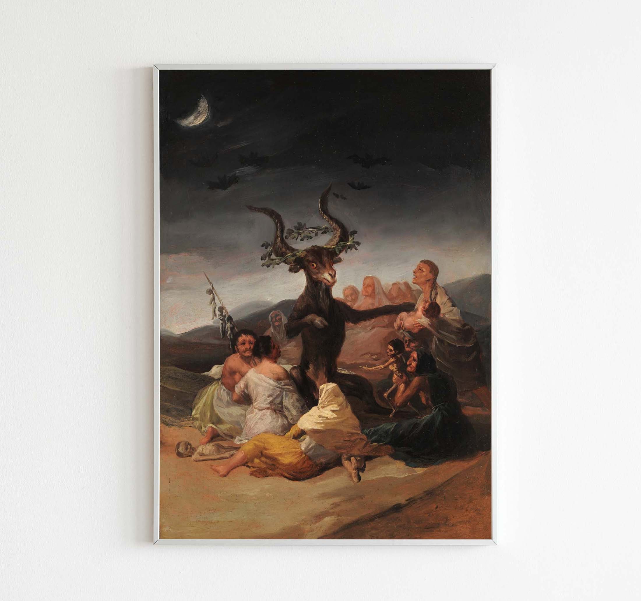 Goya Witches Sabbath Downloadable Poster Printable Art - Etsy