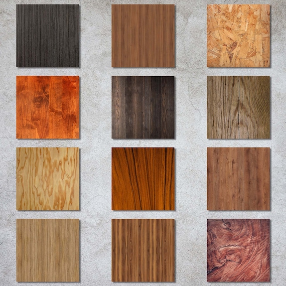 Different Textures Of Wood