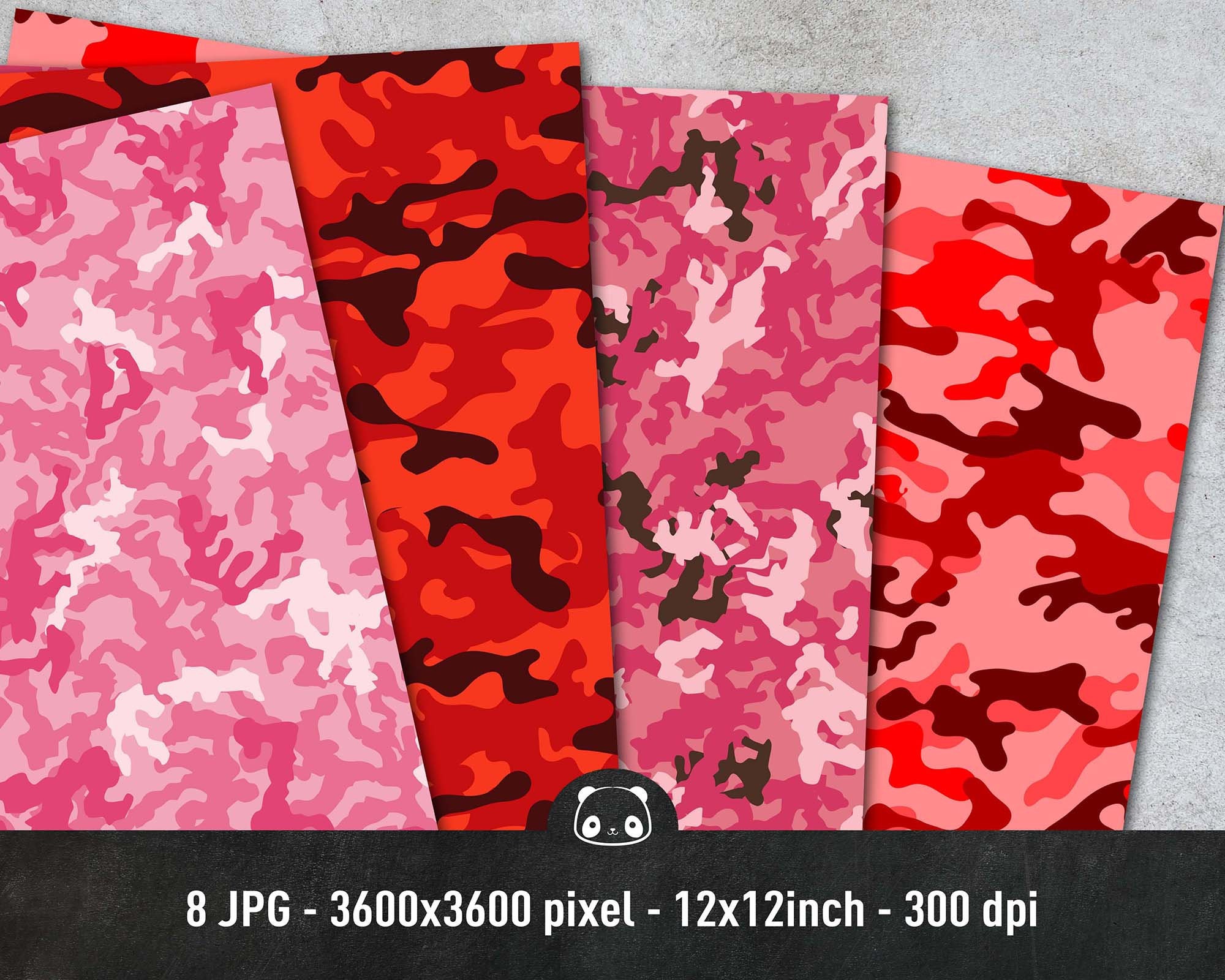 Camouflage Pattern Vol.3 Army Camo Design Digital Paper | Etsy