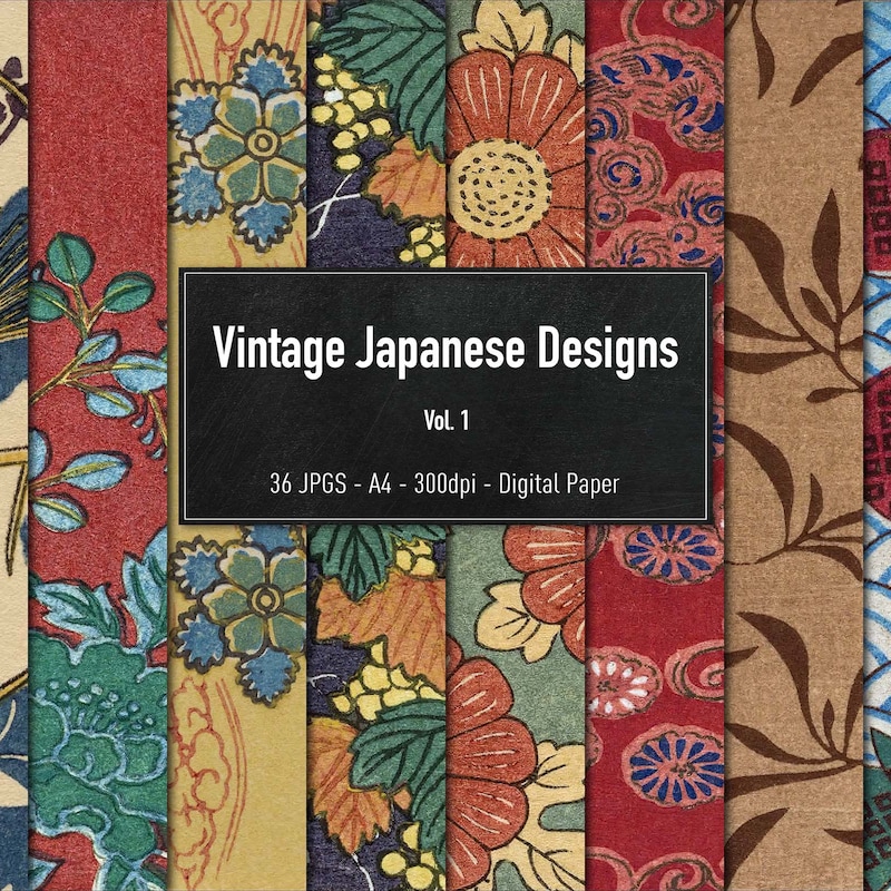 Japanese Designs - Etsy