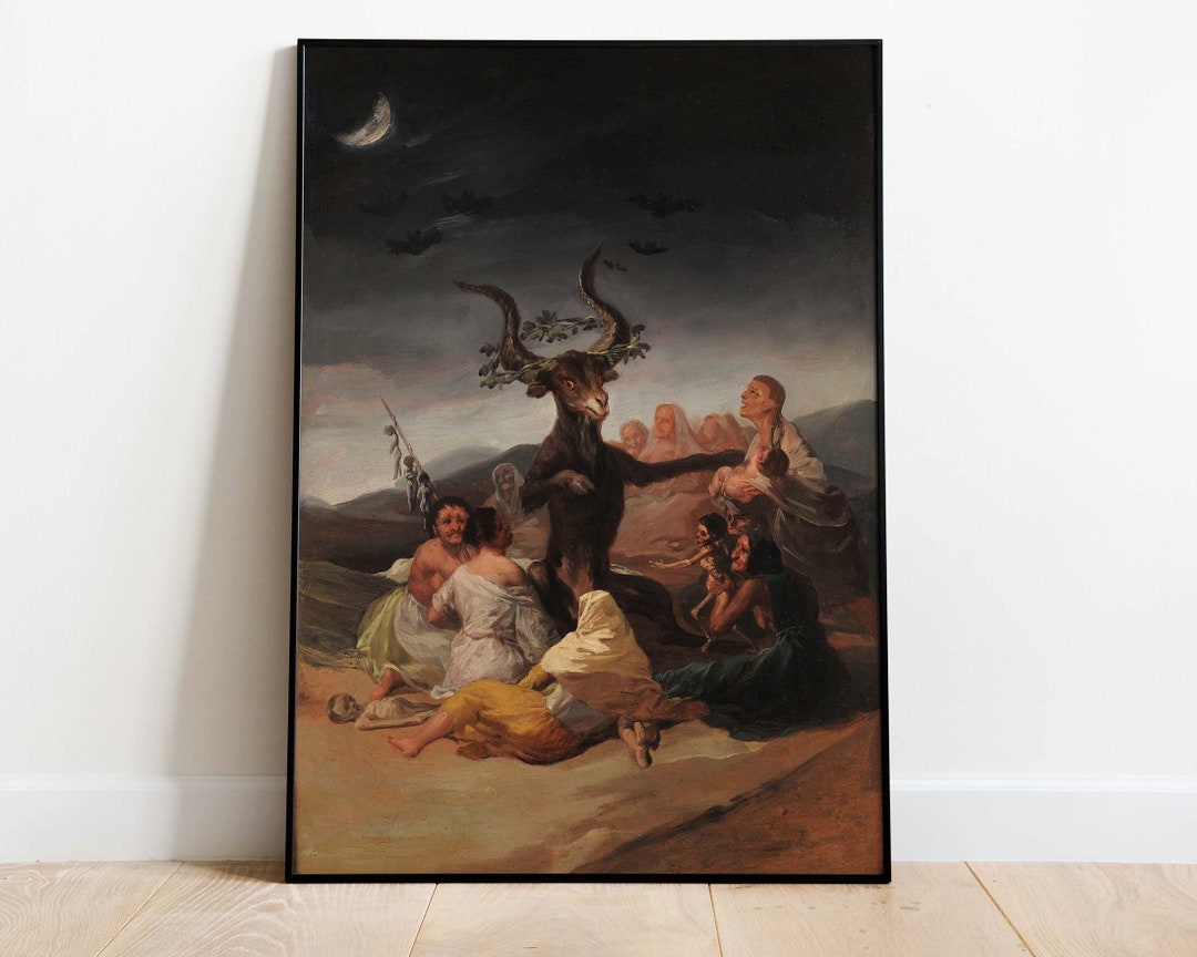 Goya - Witches Sabbath, Downloadable Poster, Printable Art, Instant ...