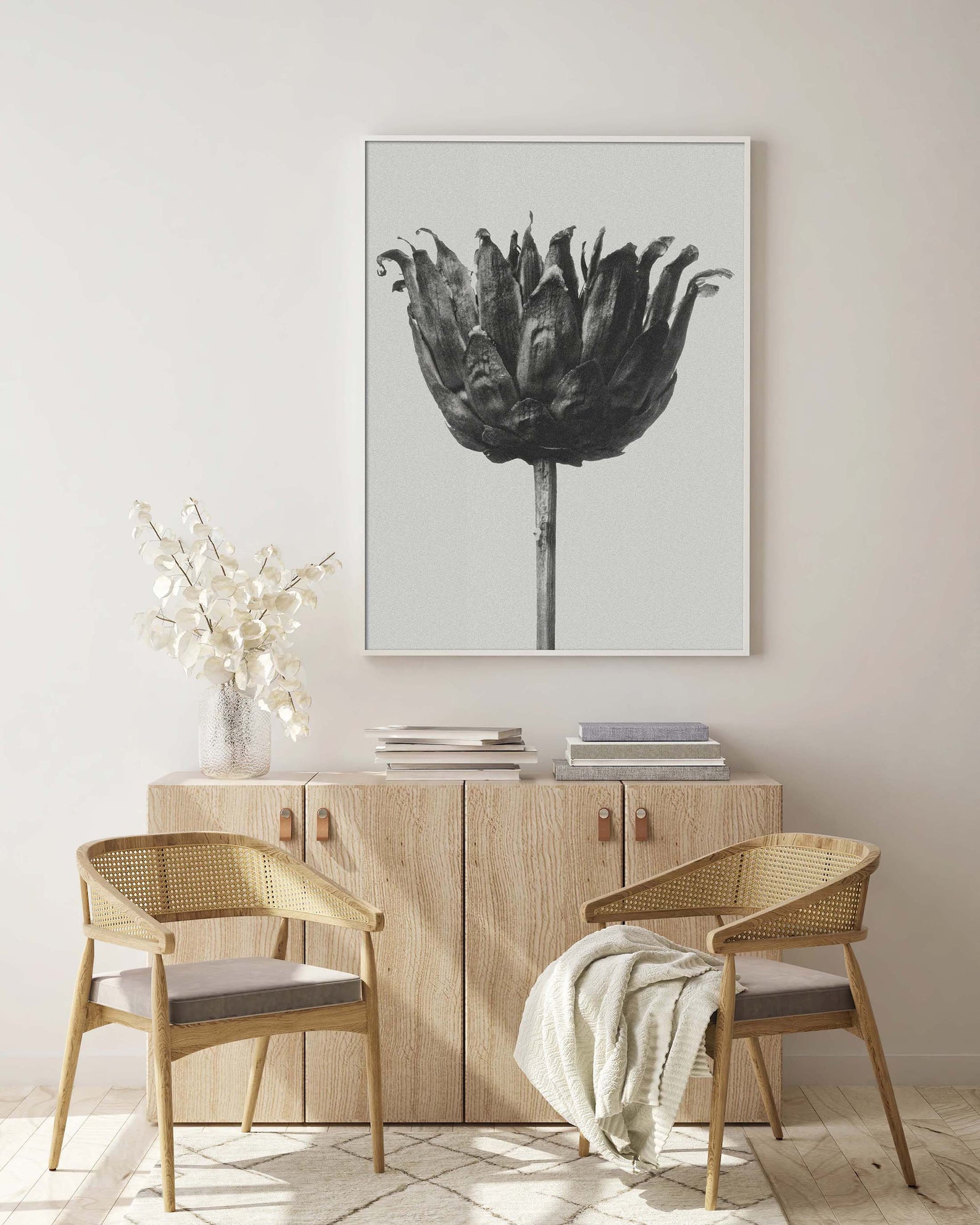 Karl Blossfeldt Poster Centaurea Ruthenica Urformen Der - Etsy