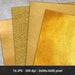 Gold Texture, 16 Different Images, Digital Paper, Instant Download - Etsy